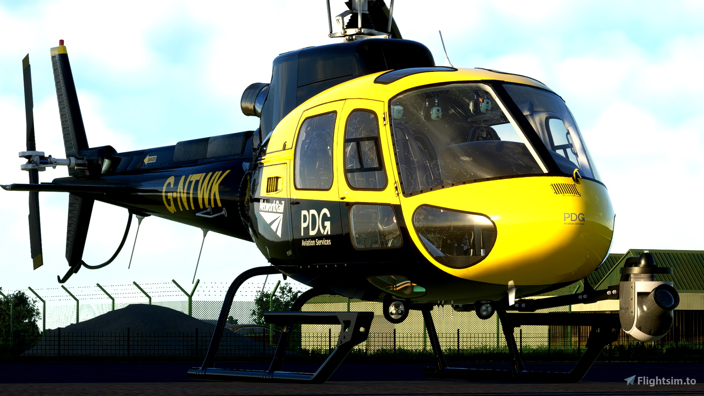 Cowan Sim H125 | PDG Aviation G-NTWK AS350 for Microsoft Flight ...