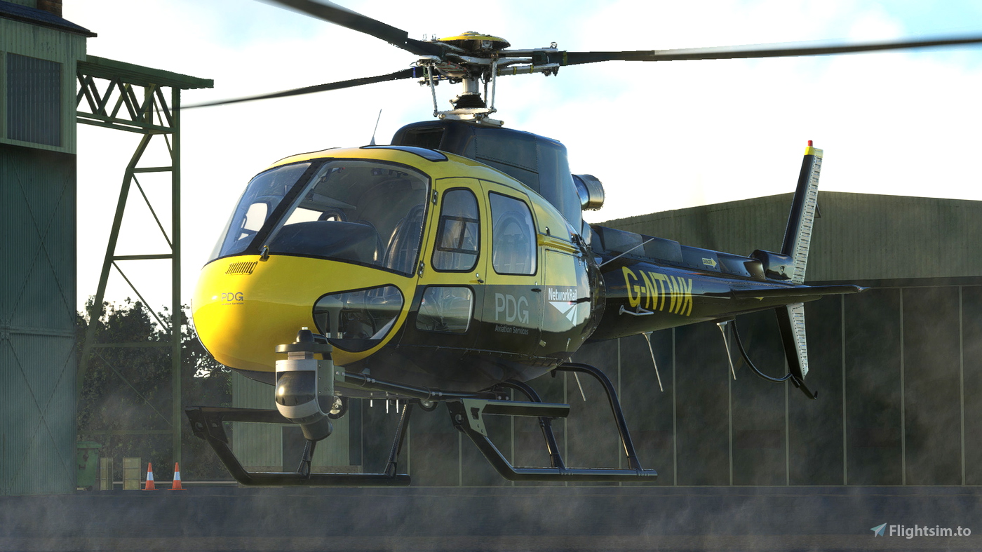 Cowan Sim H125 | PDG Aviation G-NTWK AS350 for Microsoft Flight ...