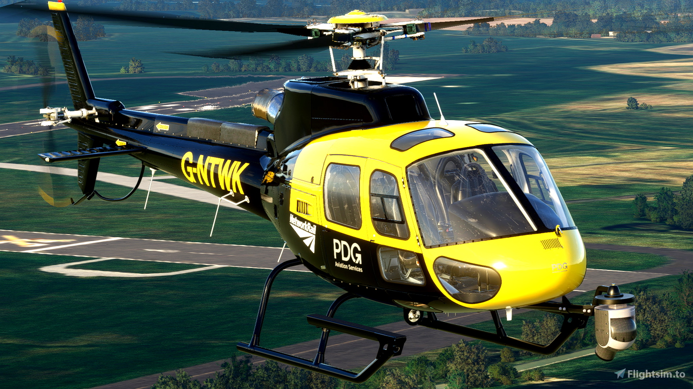 Cowan Sim H125 | PDG Aviation G-NTWK AS350 for Microsoft Flight ...