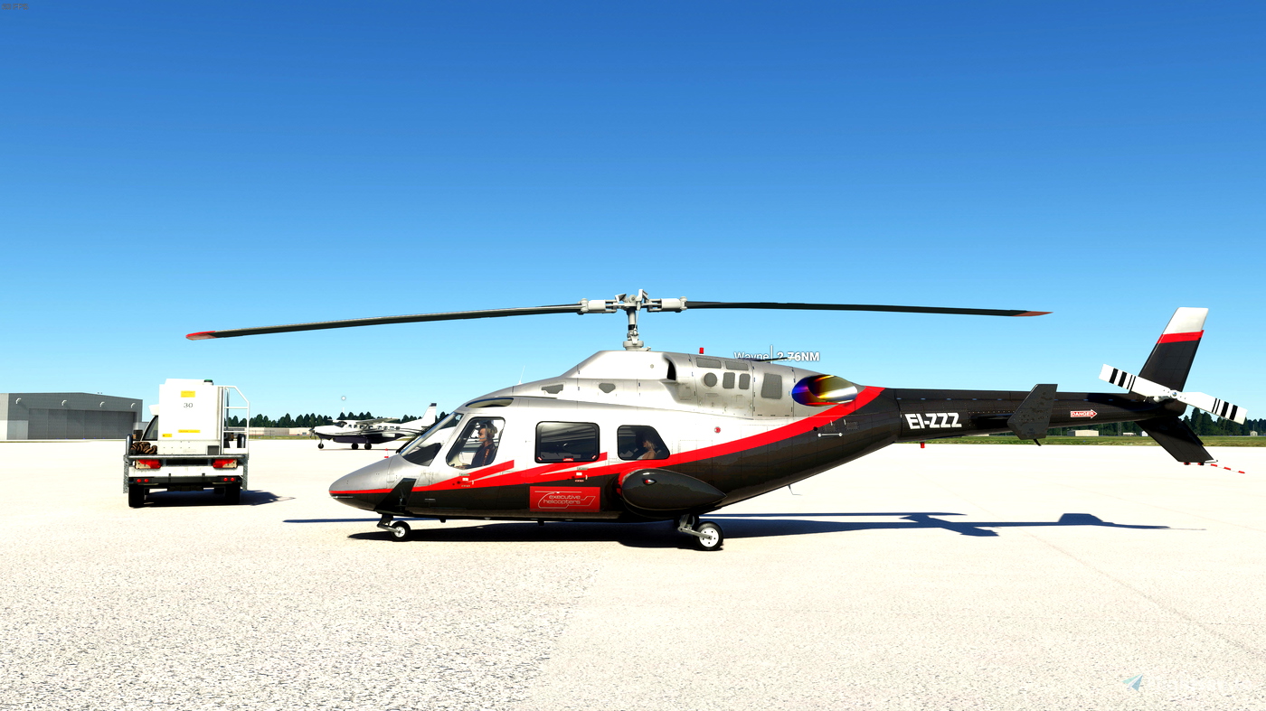 Cowin Simulation Bell 222B Executive Helicopters EI-ZZZ for Microsoft Flight Simulator | MSFS