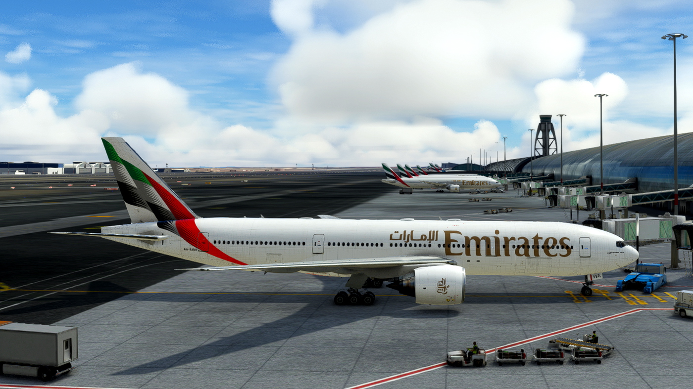 CS Boeing 777-200GE Emirates New Livery A6-EWA for Microsoft Flight ...