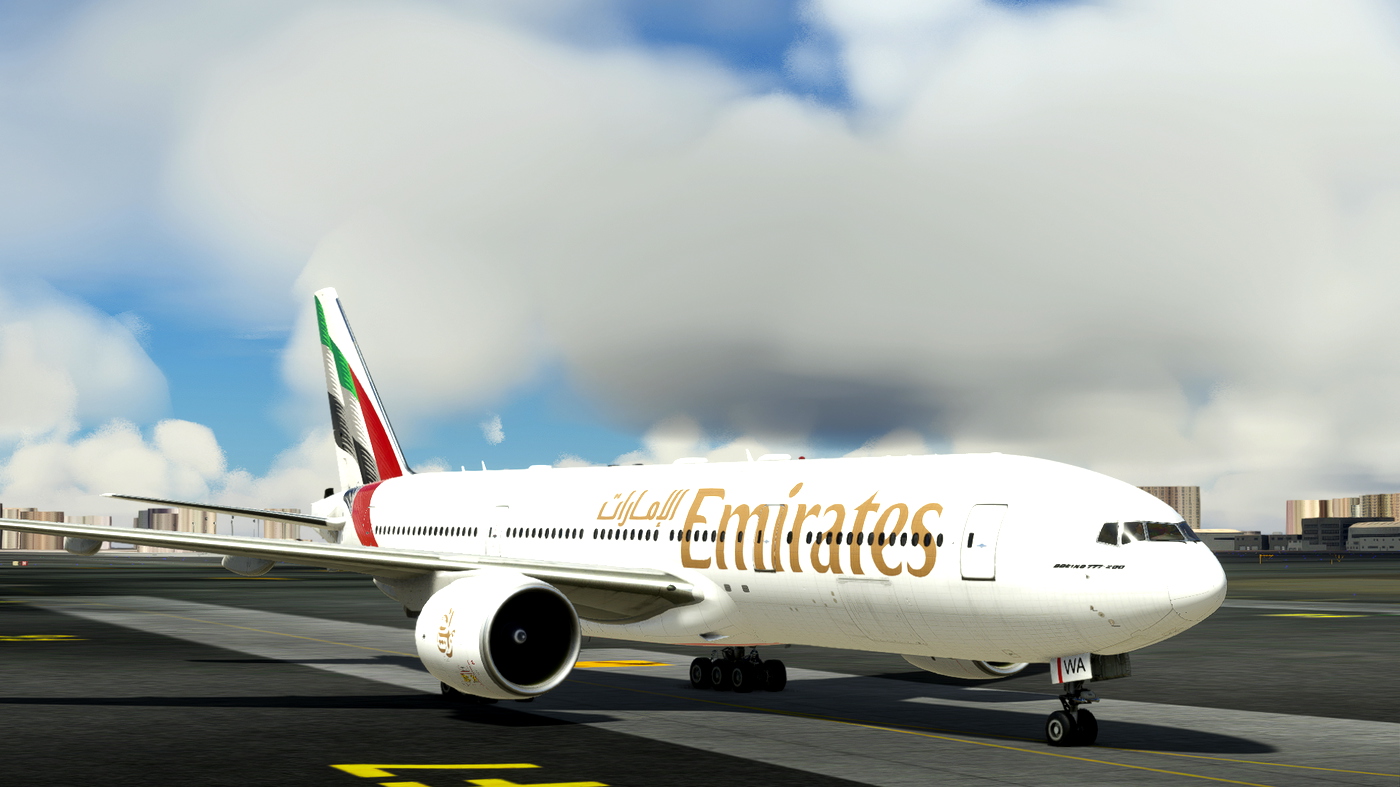 CS Boeing 777-200GE Emirates New Livery A6-EWA for Microsoft Flight ...