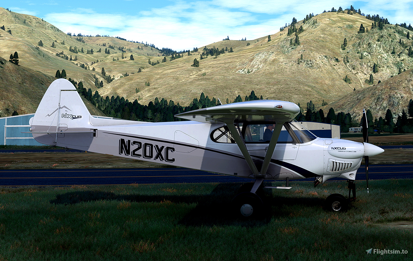 Cub Crafters NXCub with US registration N20XC for Microsoft Flight ...