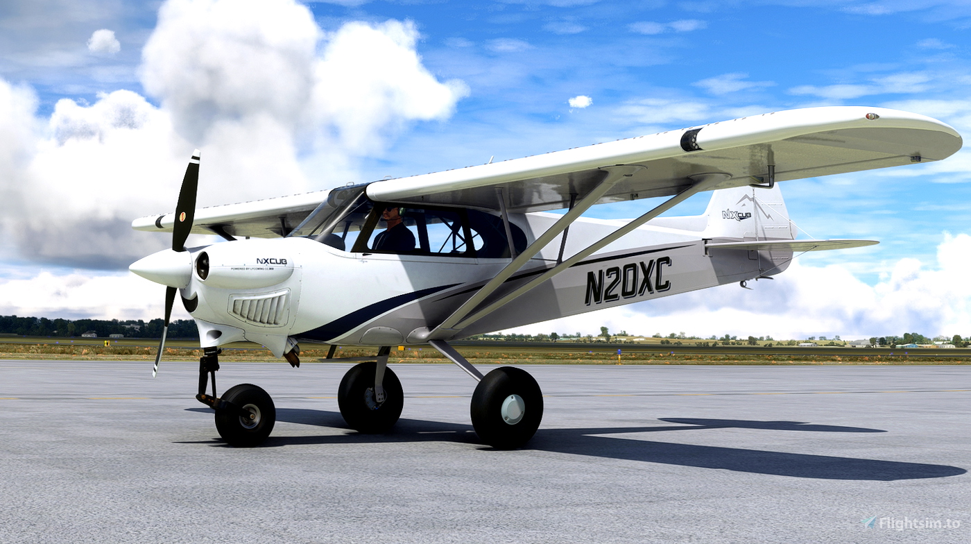 Cub Crafters NXCub with US registration N20XC for Microsoft Flight ...