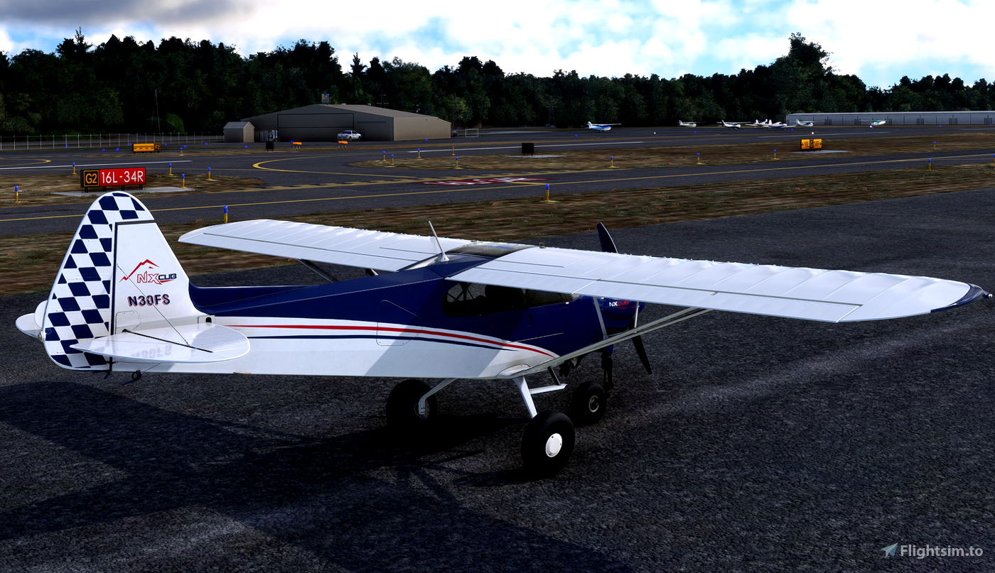 Cub Crafters NXCub with US registration N30FS for Microsoft Flight ...