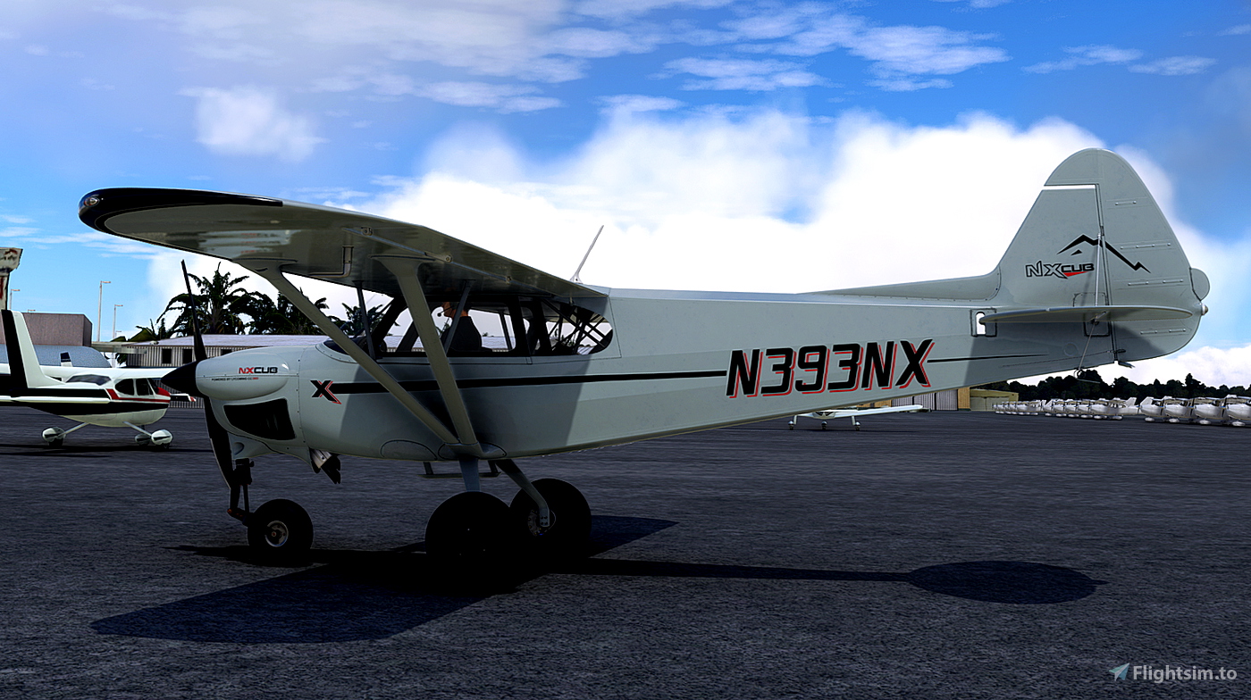 Cub Crafters NXCub with US registration N393NX for Microsoft Flight ...