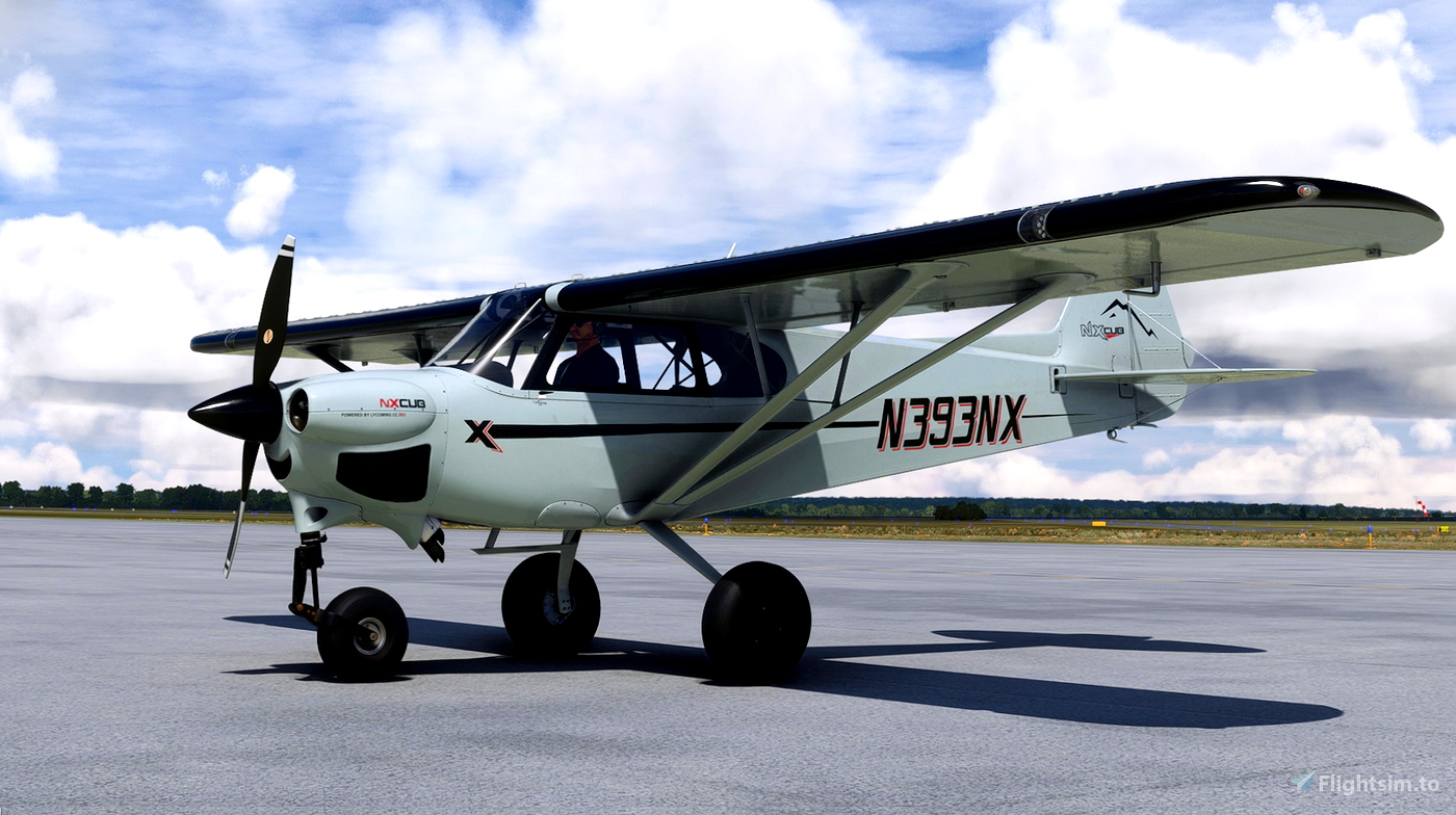 Cub Crafters NXCub with US registration N393NX for Microsoft Flight ...