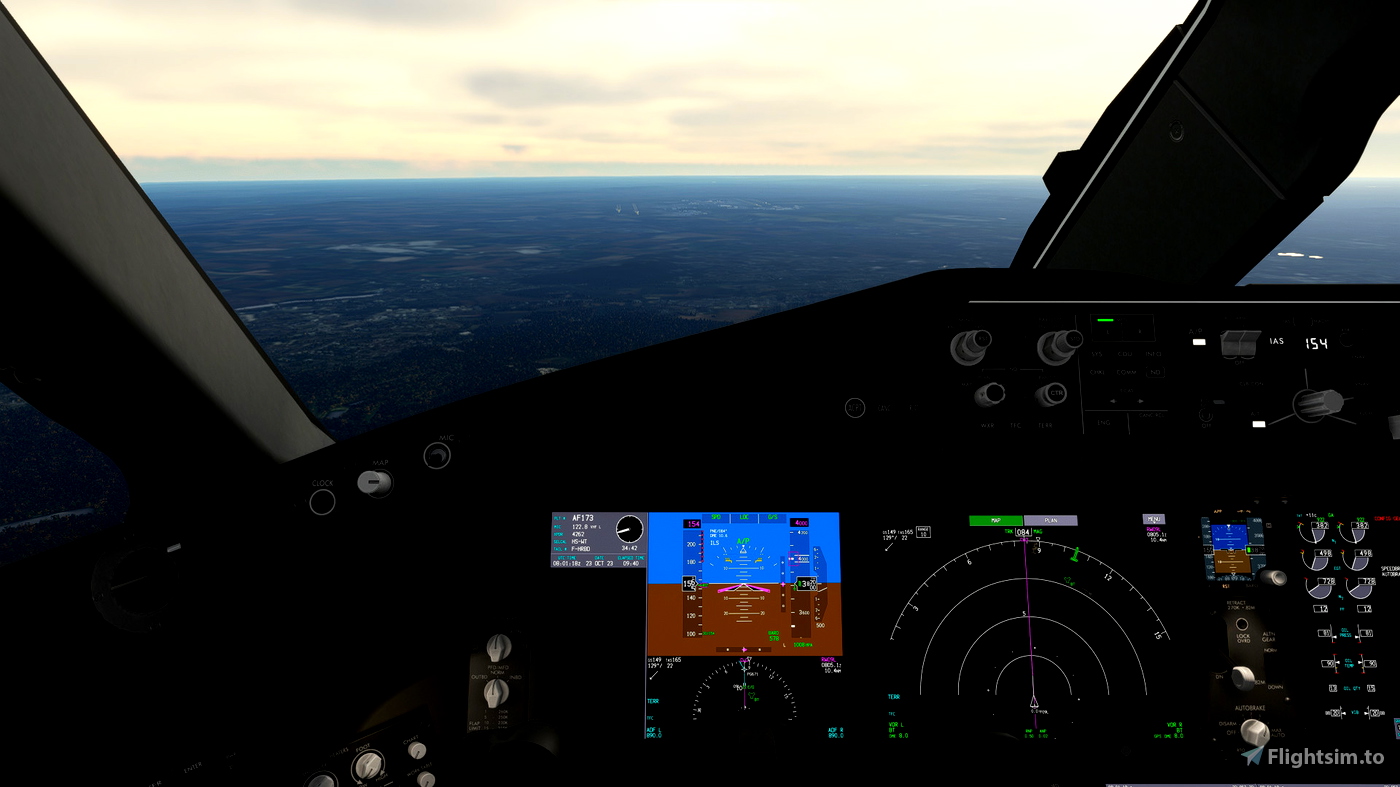 Custom Camera Boeing 787-9 Horison Simulation のために Microsoft Flight ...