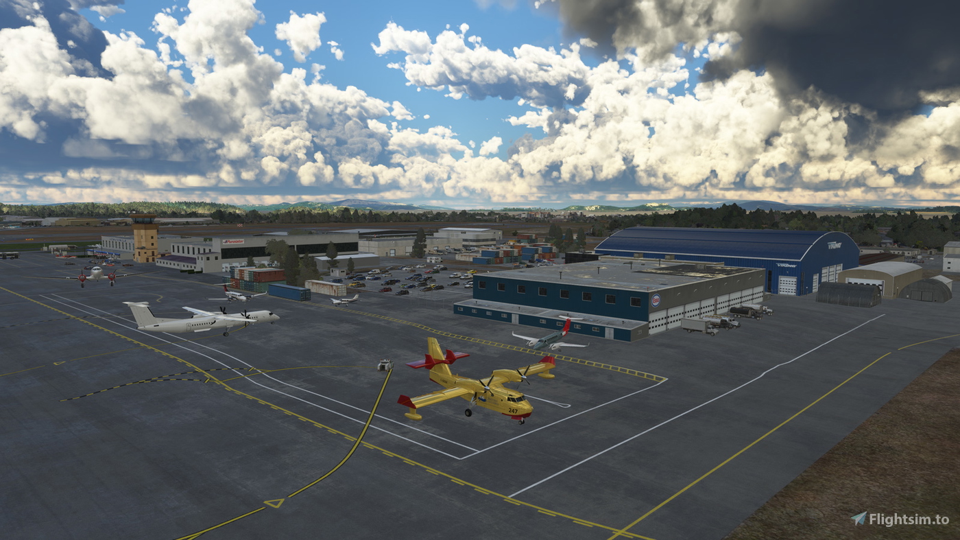 Roman Design - CYYJ - Victoria International Airport for Microsoft ...