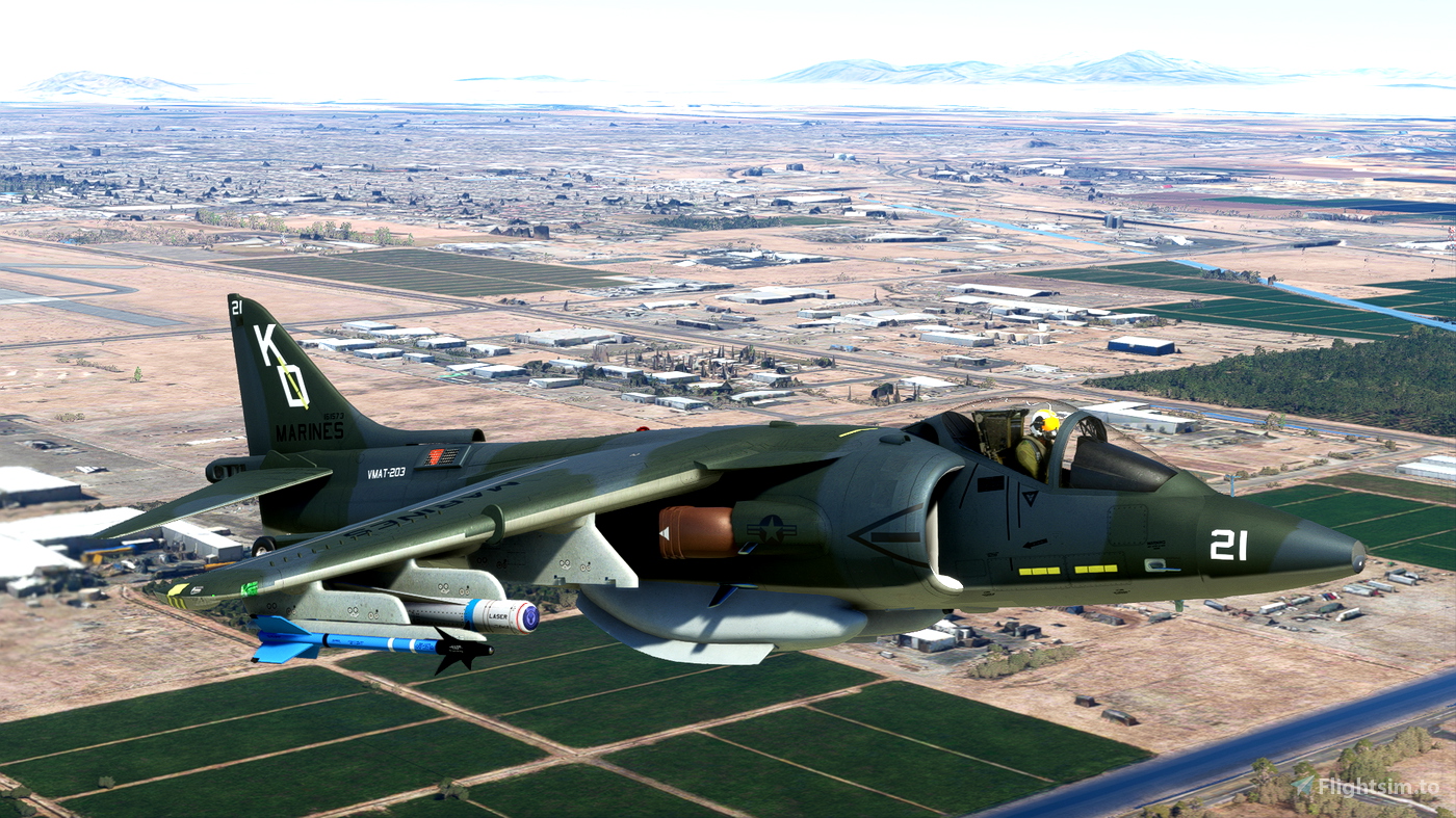 DC Designs AV-8B II Harrier VMAT-203 1983 for Microsoft Flight ...