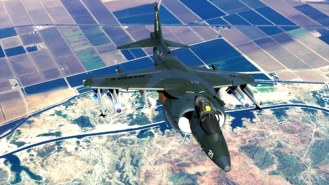 DC Designs AV-8B II Harrier VMAT-203 1983 for Microsoft Flight ...