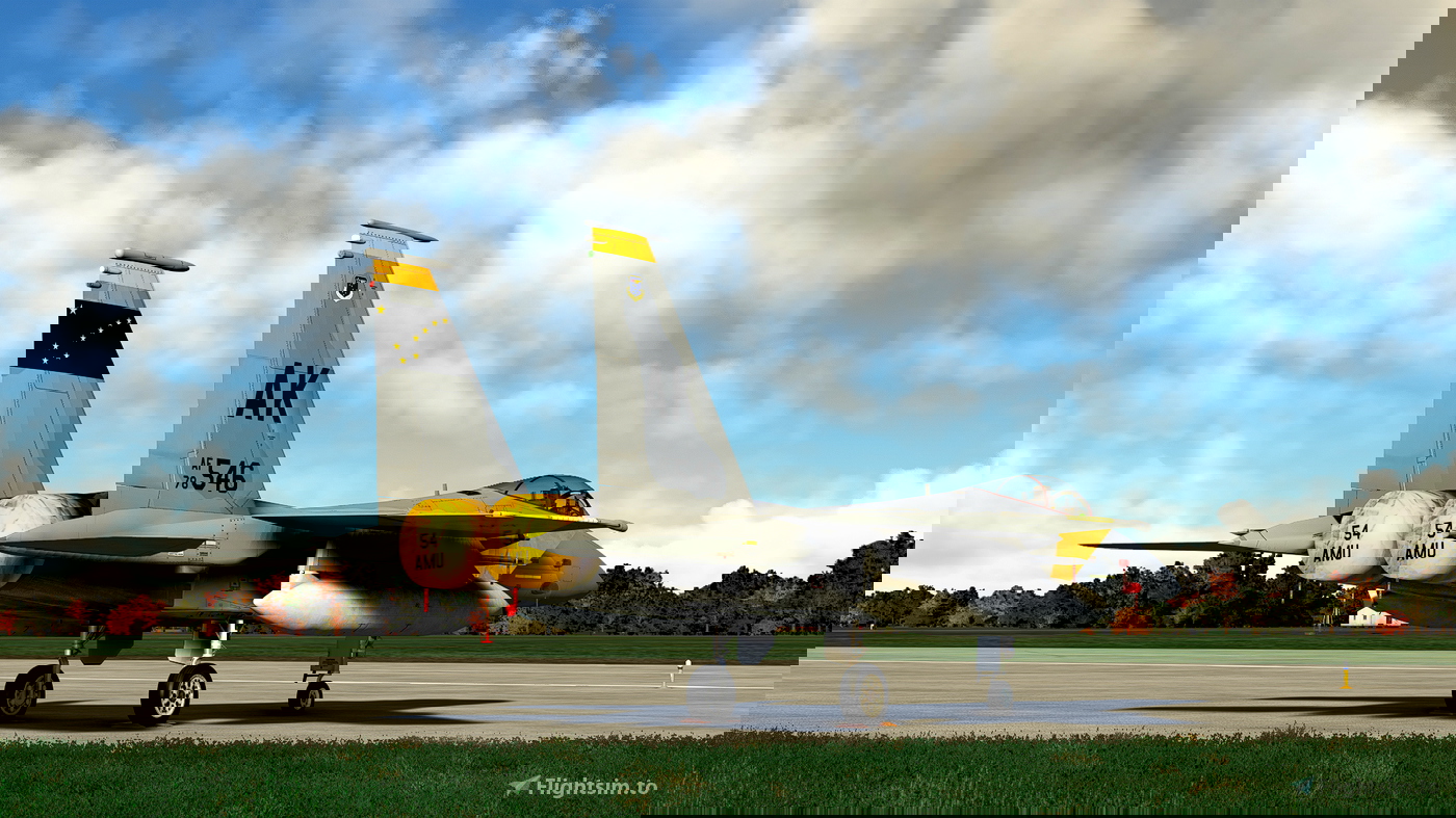 DC Designs F-15C 54th Tactical Fighter Squadron for Microsoft Flight Simulator | MSFS