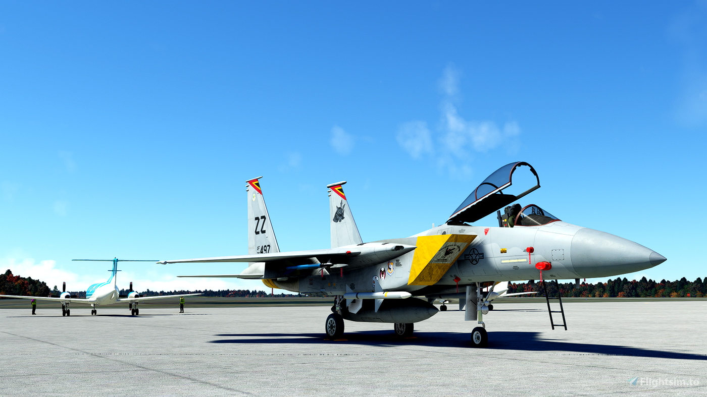 DC Designs F-15C - USAF 18th TFW for Microsoft Flight Simulator | MSFS