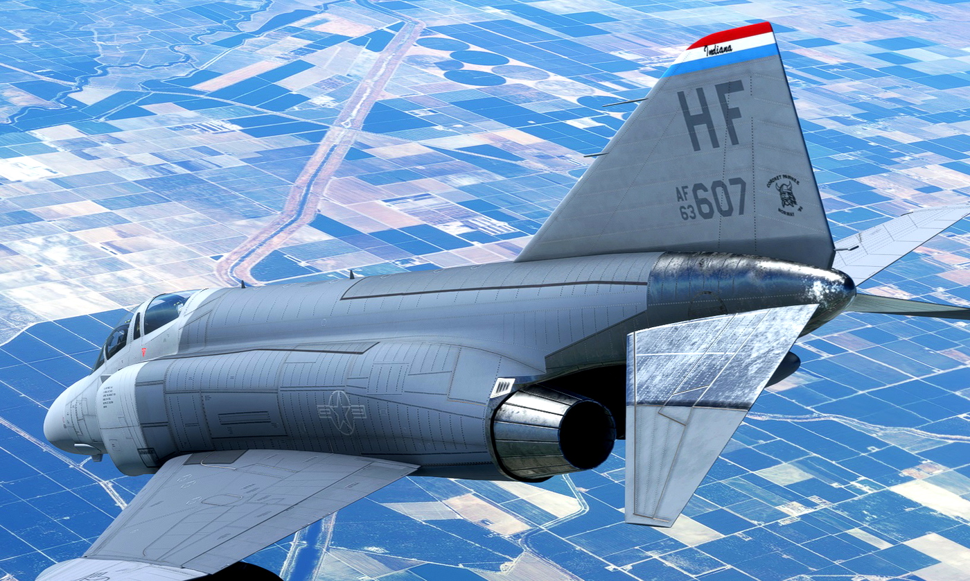 DC Designs F-4 Phantom Indiana ANG for Microsoft Flight Simulator | MSFS