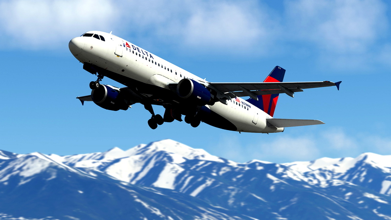 Delta Air Lines N378NW w/Cabin | Fenix A320 (8K + 4K) for Microsoft ...