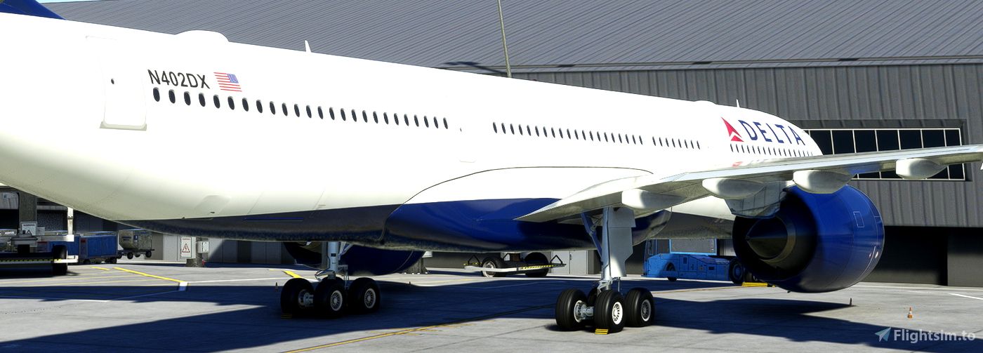 DELTA AIRLINES N402DX A330-900 8K for Microsoft Flight Simulator | MSFS