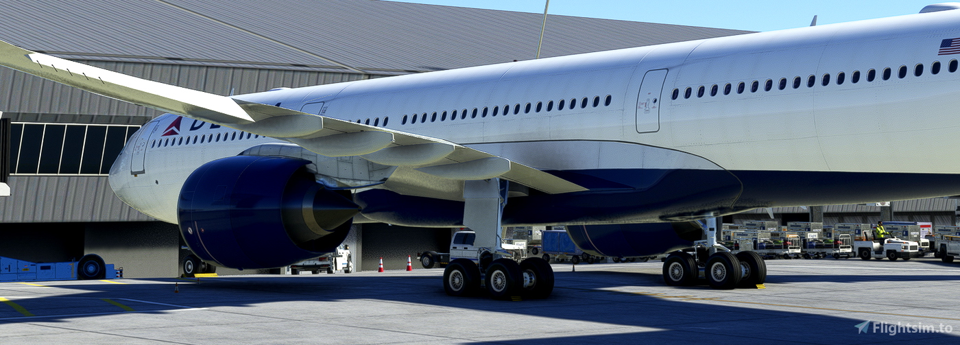 DELTA AIRLINES N402DX A330-900 8K for Microsoft Flight Simulator | MSFS