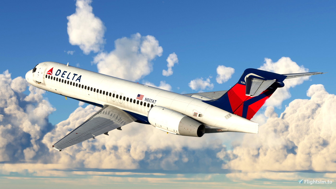 Delta (N937AT) - CS 717 for Microsoft Flight Simulator | MSFS