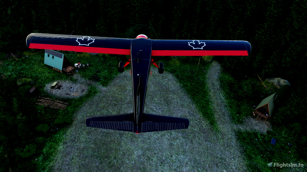 DHC2 Beaver - Red Devil for Microsoft Flight Simulator | MSFS