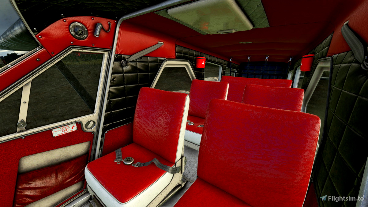 DHC2 Beaver - Red Devil for Microsoft Flight Simulator | MSFS