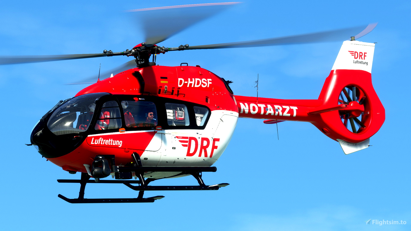 DRF [D-HDSF] HPG H145 HEMS for Microsoft Flight Simulator | MSFS