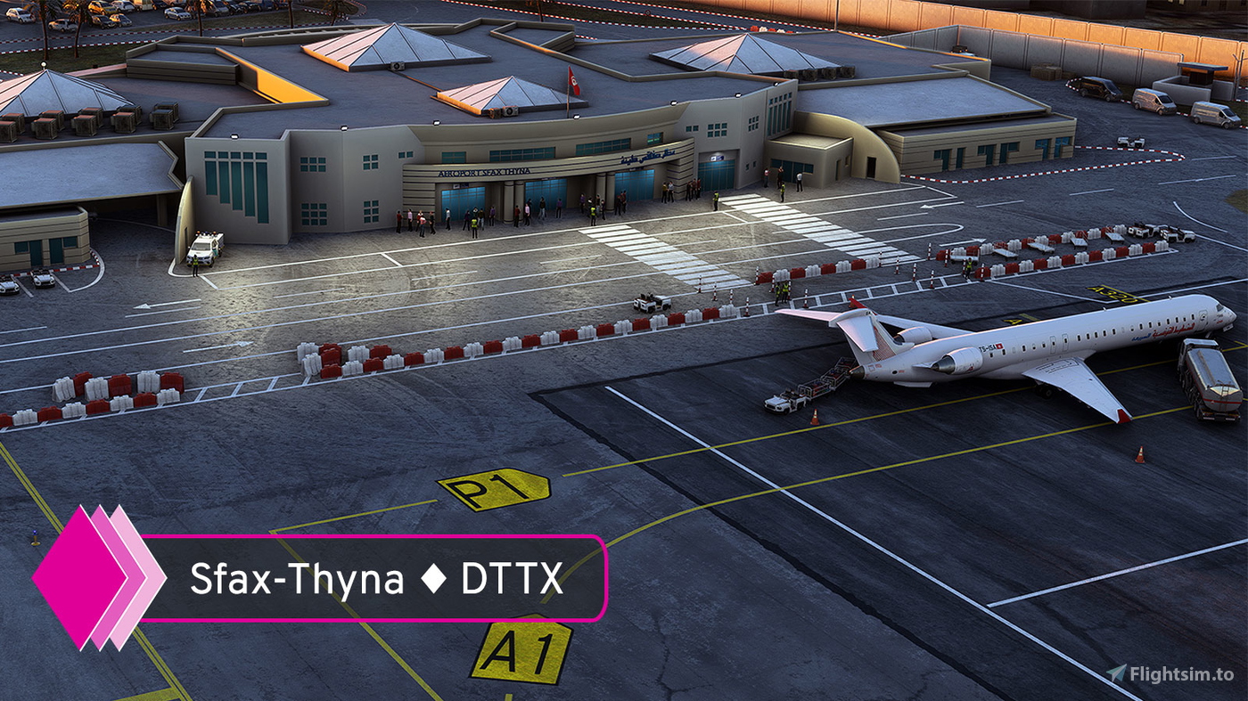 CAT3Dual Studios - DTTX - Sfax/Thyna Intl. Airport for Microsoft Flight Simulator | MSFS