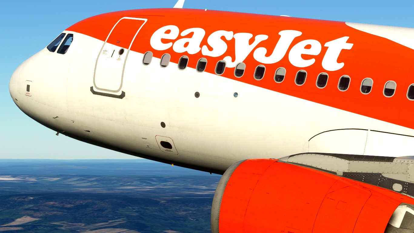 easyJet G-EZTT 对于 Microsoft Flight Simulator | MSFS