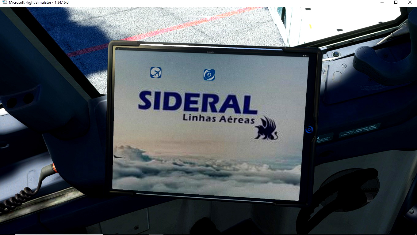 EFB livery SIDERAL LINHAS AEREAS PMDG 737 for Microsoft Flight ...