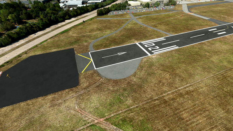 EGHI (Southampton Airport) Runway Extension for Microsoft Flight ...