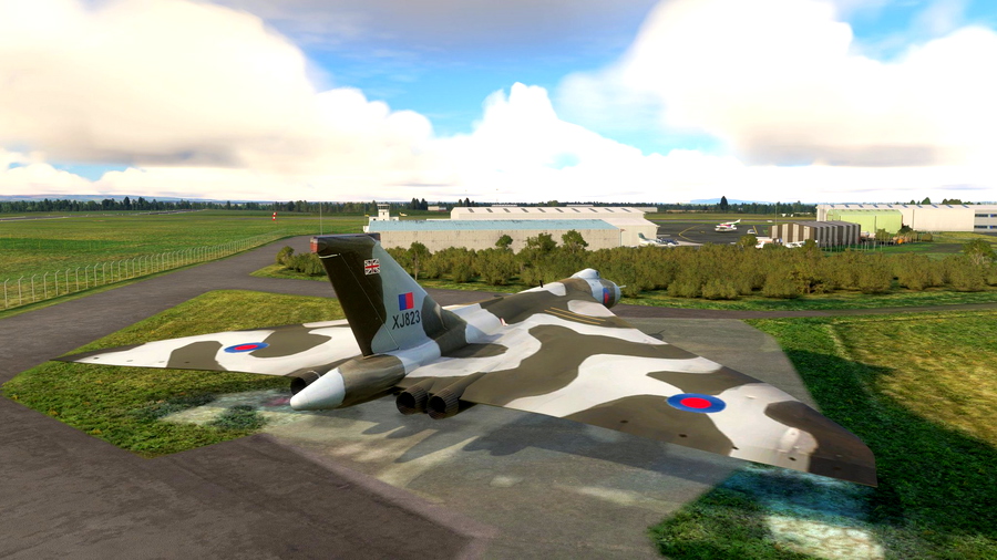 UK2000 Scenery - EGNC - Carlisle Airport for Microsoft Flight Simulator ...