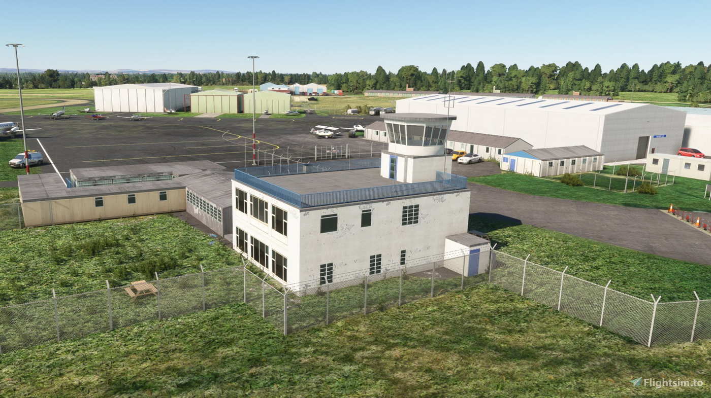 UK2000 Scenery - EGNC - Carlisle Airport for Microsoft Flight Simulator ...