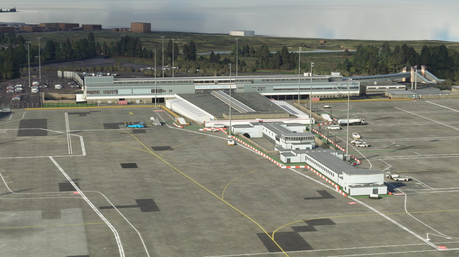 UK2000 Scenery - EGPK - Glasgow Prestwick Airport for Microsoft Flight ...