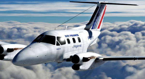 Embraer EMB 121 - American Eagle for Microsoft Flight Simulator | MSFS