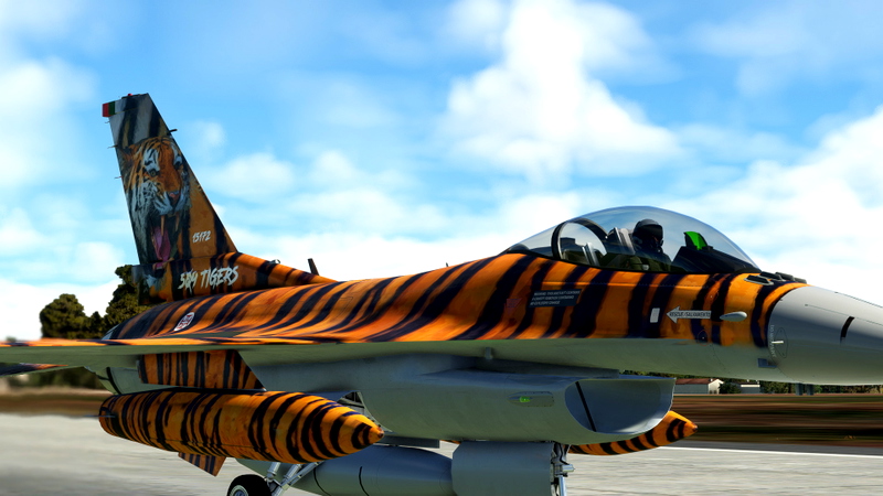 F-16 | 509th Tigers Special Edition - Virtual Tiger Meet 2023 - Tail ...