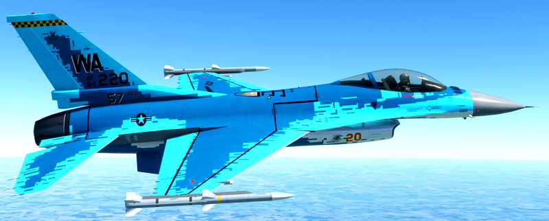 F-16C Ghost for Microsoft Flight Simulator | MSFS