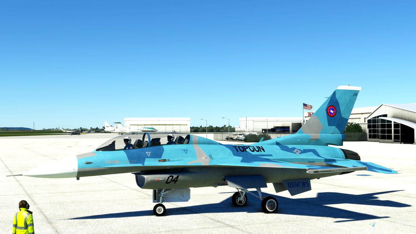 F-16D TOPGUN and NSAWC Package for Microsoft Flight Simulator | MSFS
