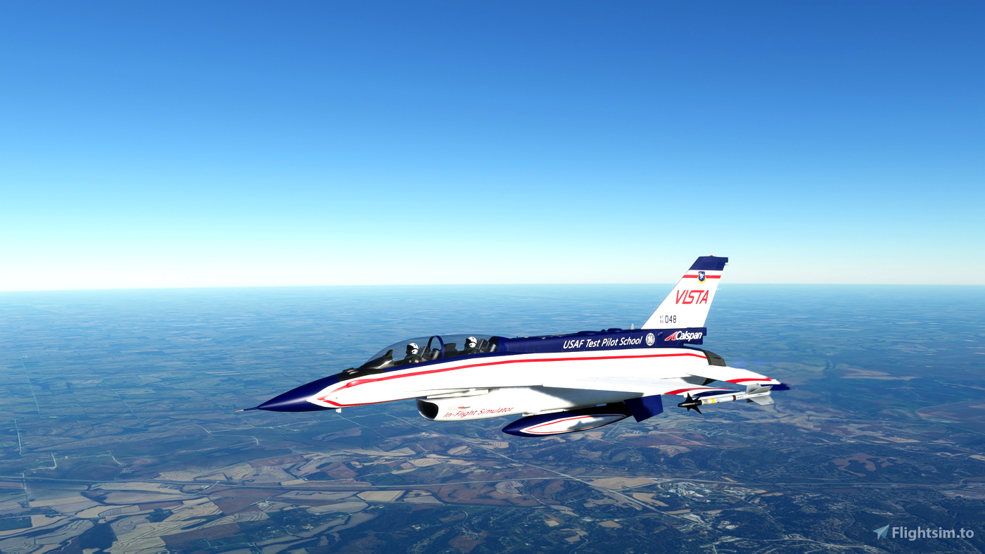F-16D VISTA voor Microsoft Flight Simulator | MSFS
