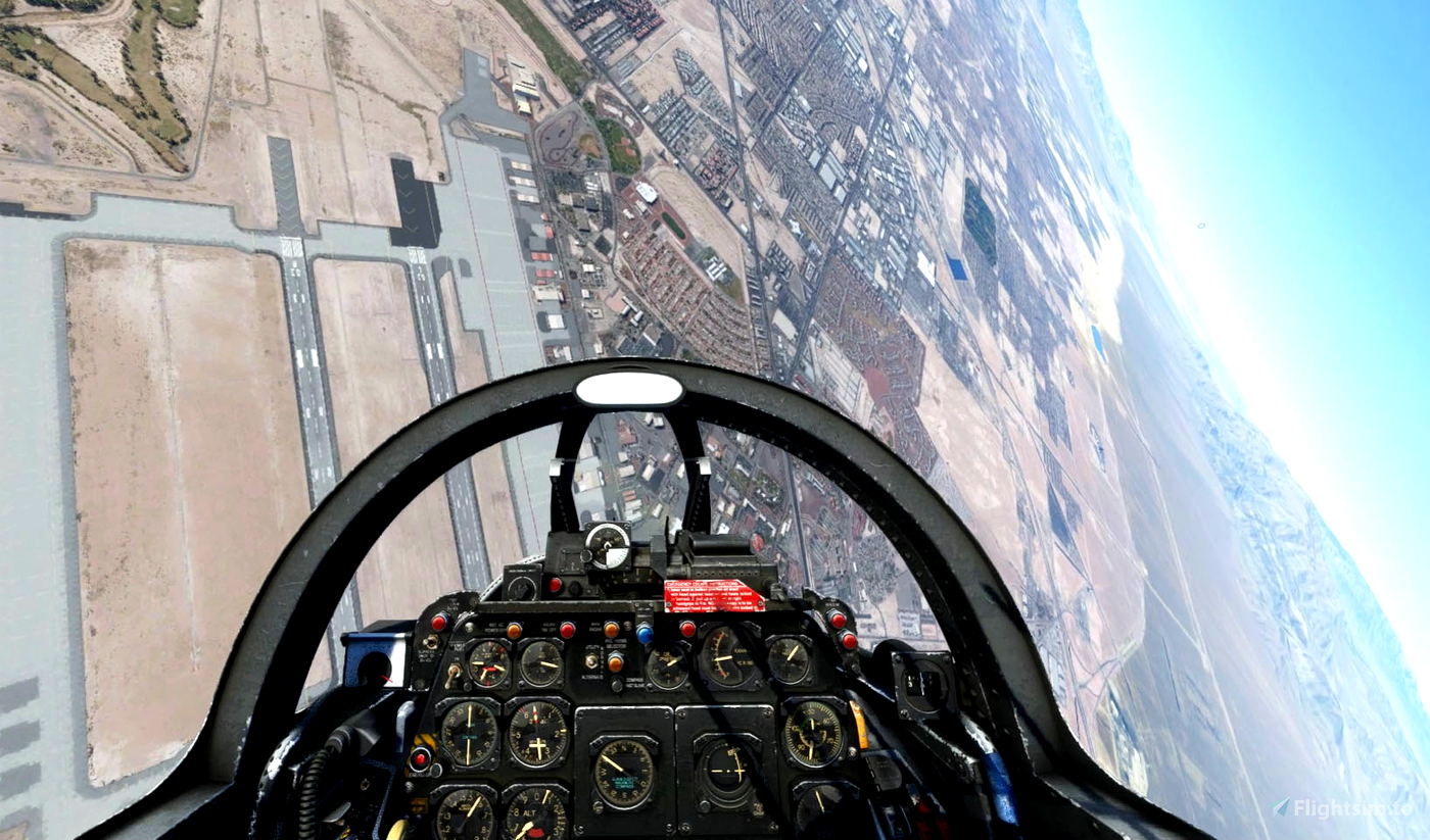 F-86 Sabre Aerobatic Flight model V2.7 / for F86 Milviz Conversion for ...