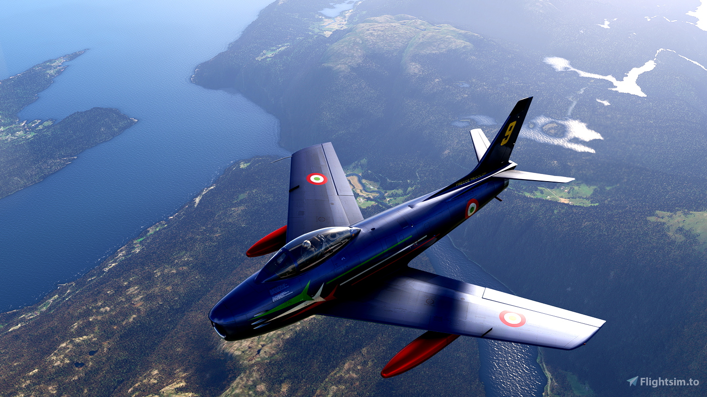 F-86F Sabre Frecce Tricolori のために Microsoft Flight Simulator | MSFS