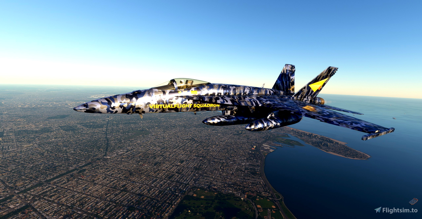 F/A-18 VirtualFlight Squadron Livery Pack (Asobo & SW F/A-18E + DC ...