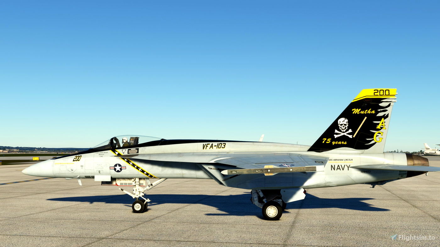 FA-18E VFA-103 ASOBO for Microsoft Flight Simulator | MSFS