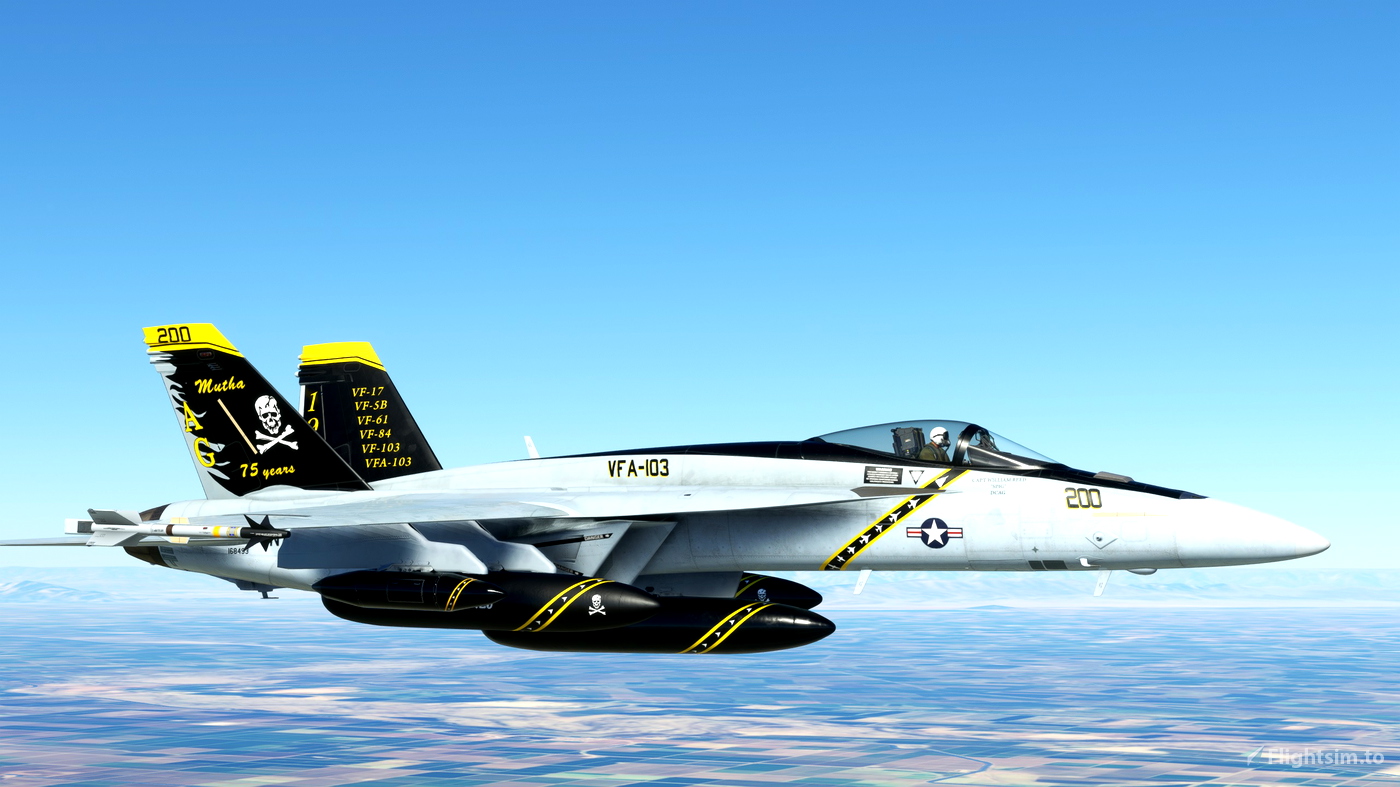 FA-18E VFA-103 WARRIOR pro Microsoft Flight Simulator | MSFS