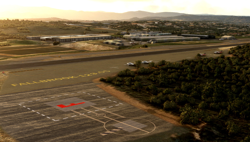 Fallbrook Community Airpark (L18) for Microsoft Flight Simulator | MSFS