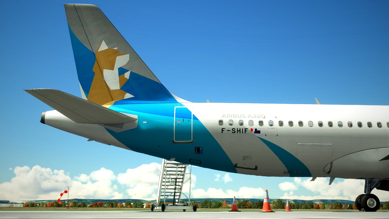 Fenix A320 | Shiba&Co "Origami" | F-SHIF 8K for Microsoft Flight ...