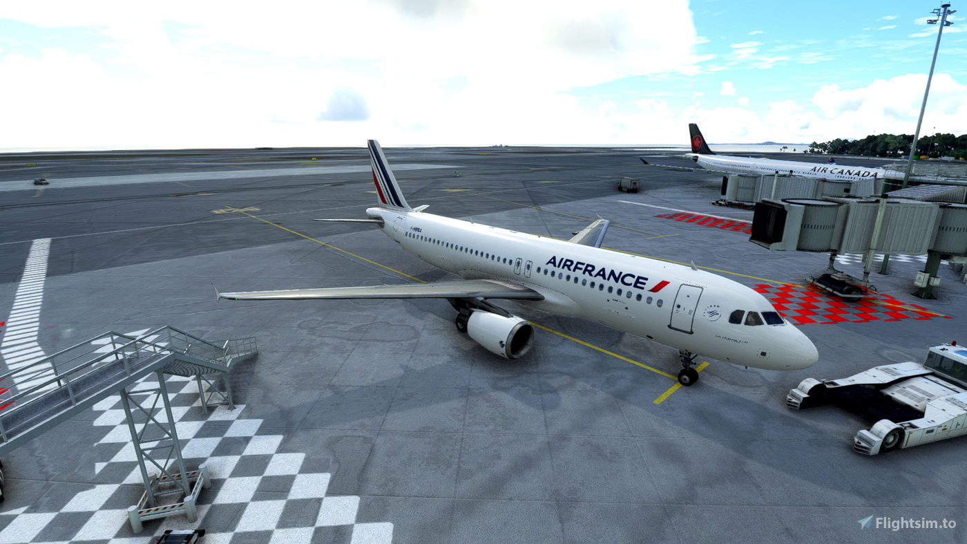 FENIX A320 Air France 2009 Livery F-HBNA with blue winglets variant 8K ...