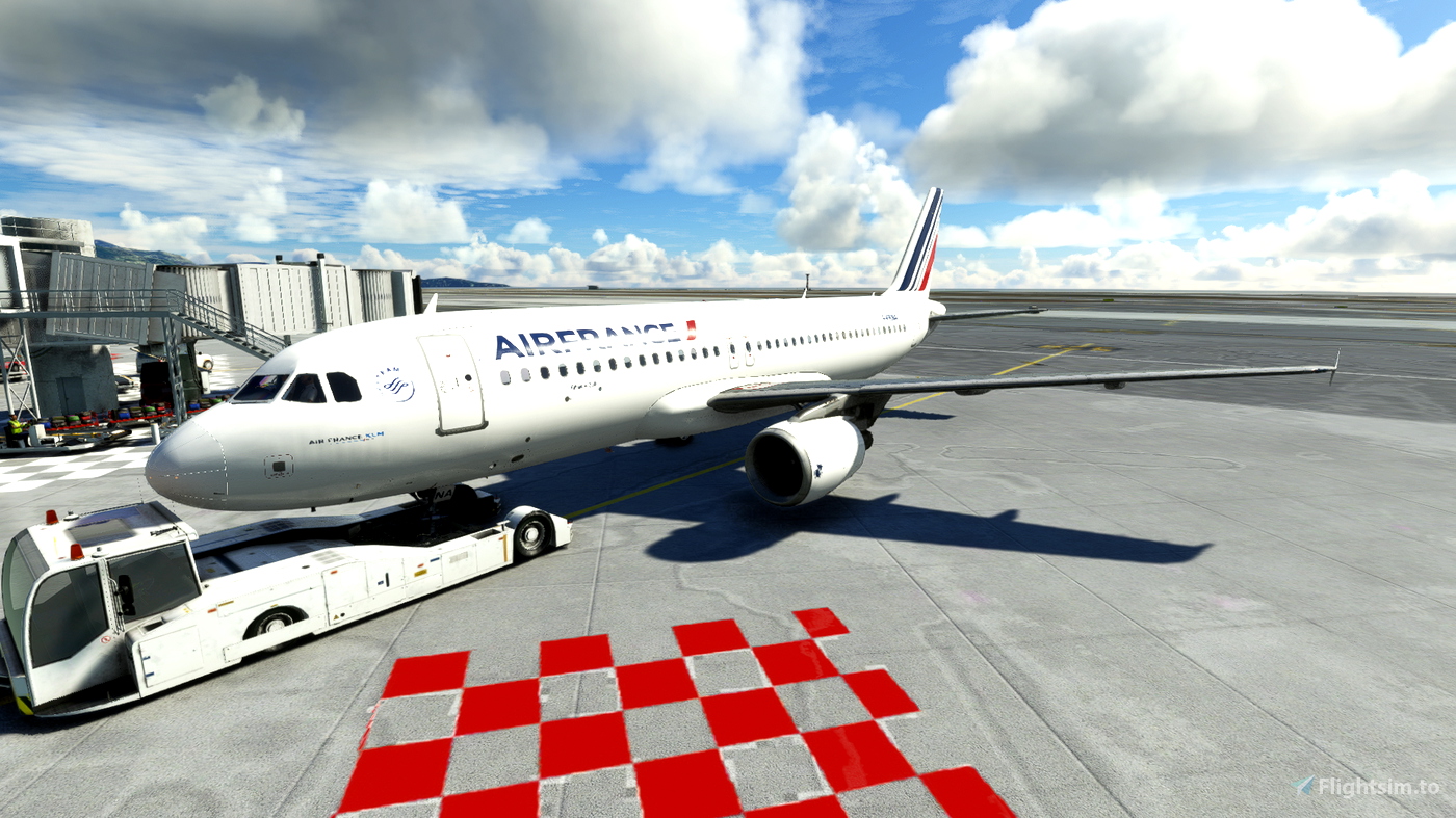 FENIX A320 Air France 2009 Livery F-HBNA with blue winglets variant 8K ...