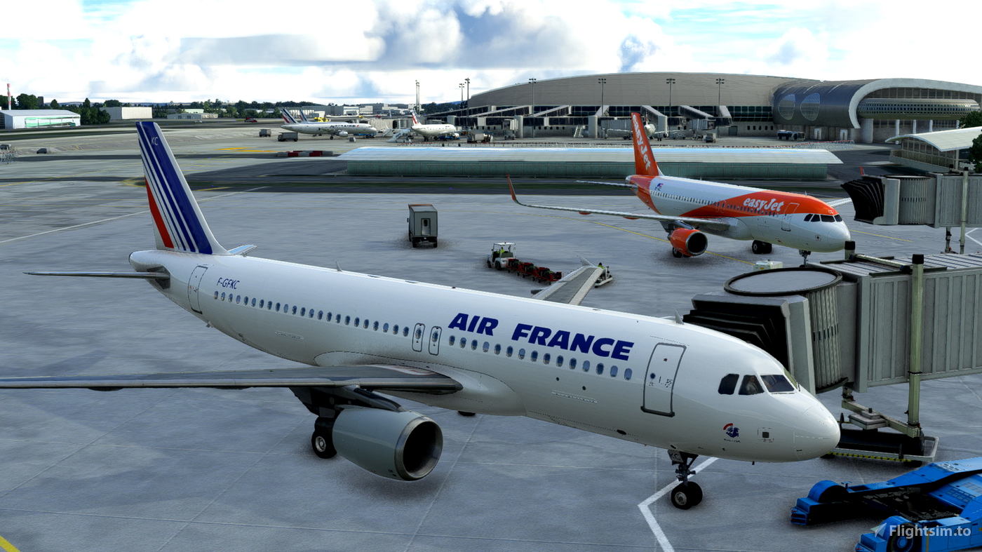 FENIX A320 Air France F-GFKC (Habsheim) 8K for Microsoft Flight ...