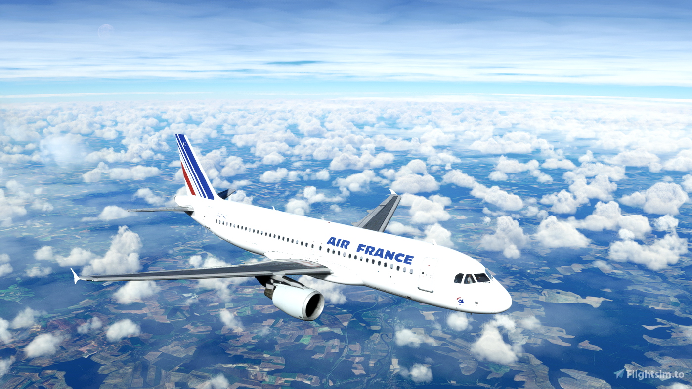 FENIX A320 Air France F-GFKC (Habsheim) 8K for Microsoft Flight ...