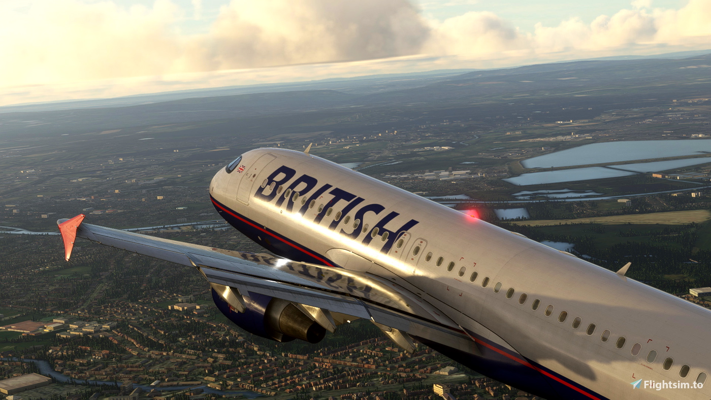 Fenix A320 British Airways Rebranding FIC for Microsoft Flight ...