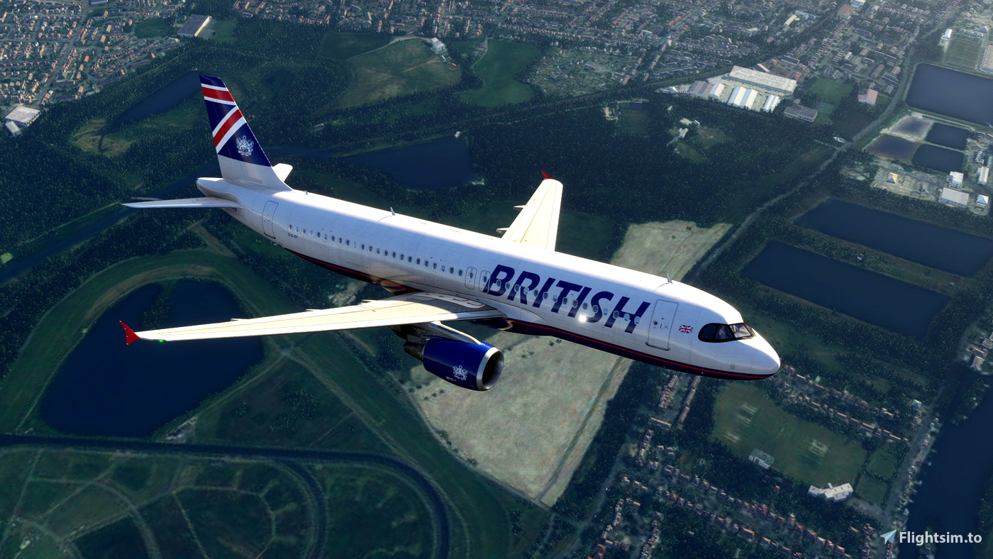 Fenix A320 British Airways Rebranding FIC for Microsoft Flight ...